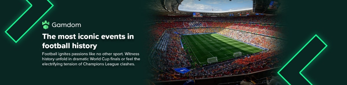 The most iconic events in football history