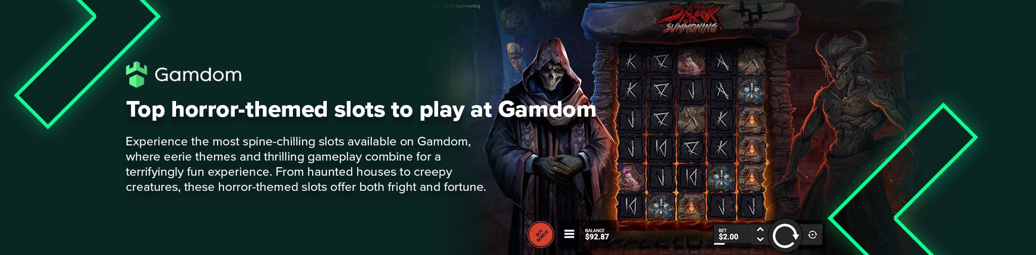 Face your fears: Must-play horror-themed slots at Gamdom