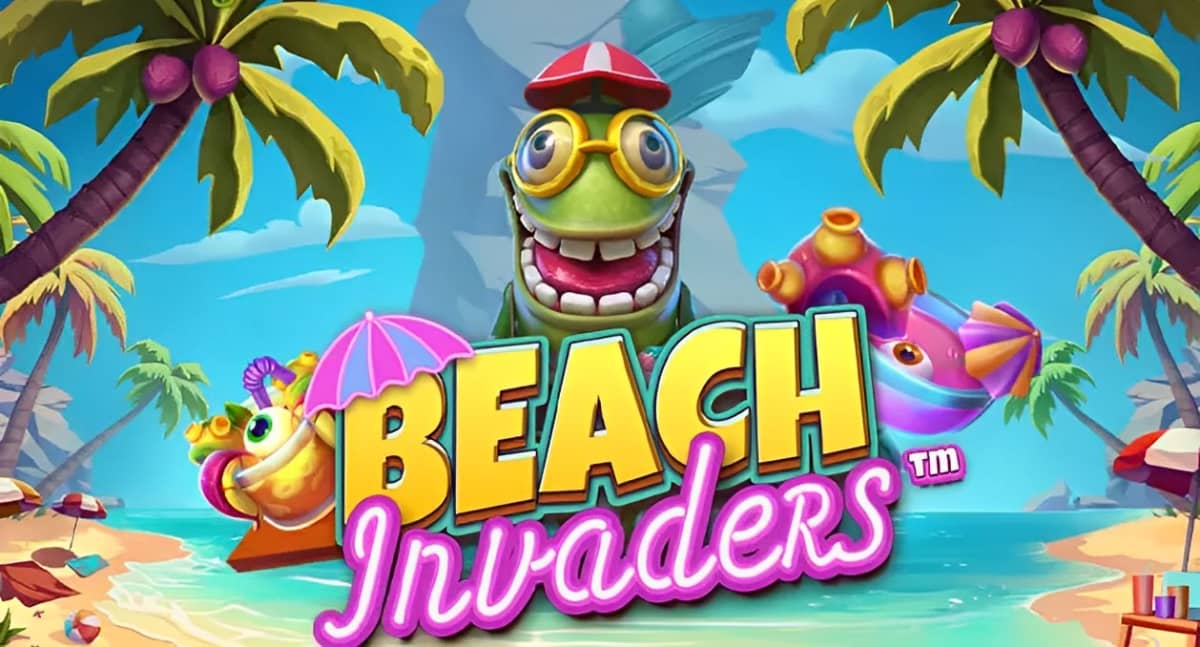 Go to the beach and party with the aliens in Beach Invaders