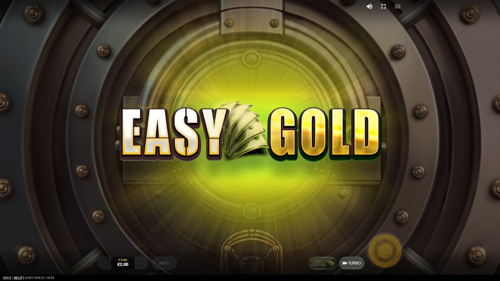 Crack the vault open to win prizes in Easy Gold