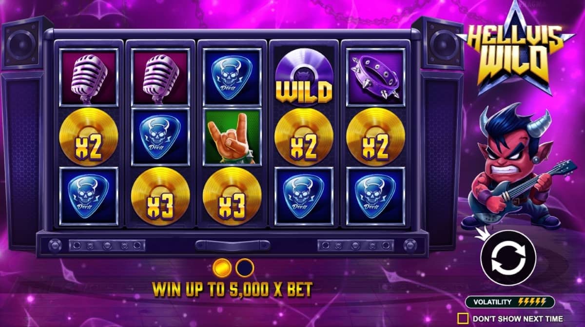 Come and join Hellvis in his hard rock concert in Hellvis Wild